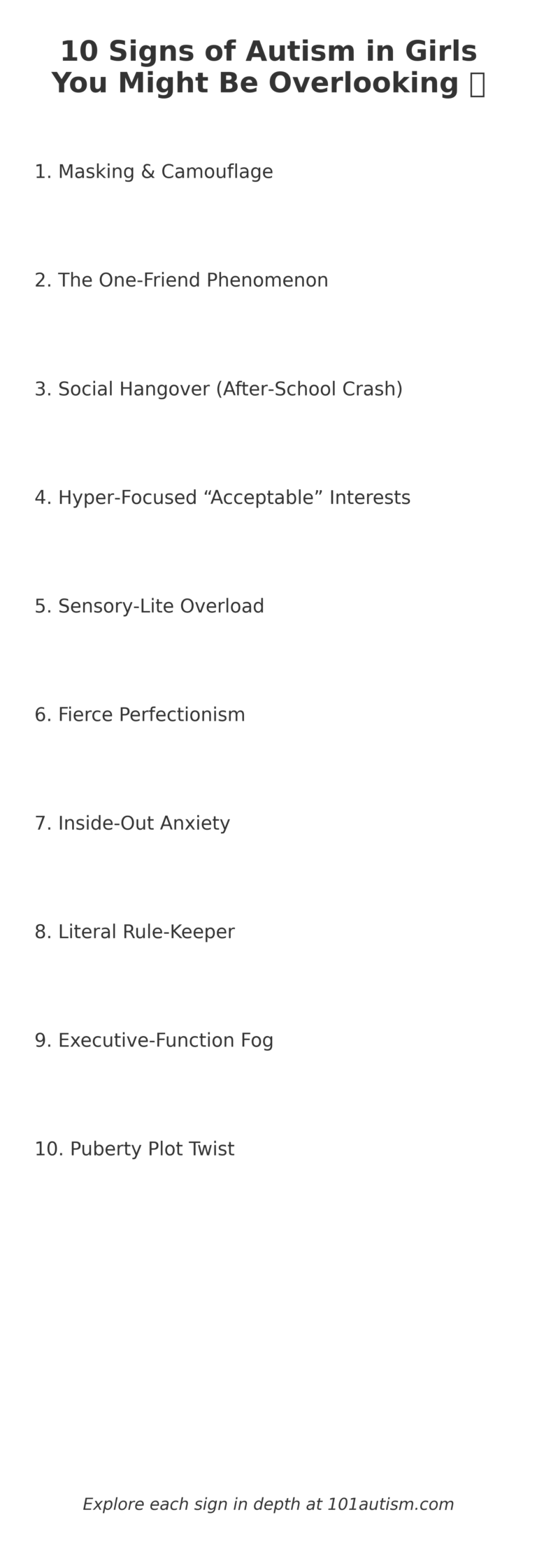 10 Subtle Signs of Autism in Girls (That Parents Miss)