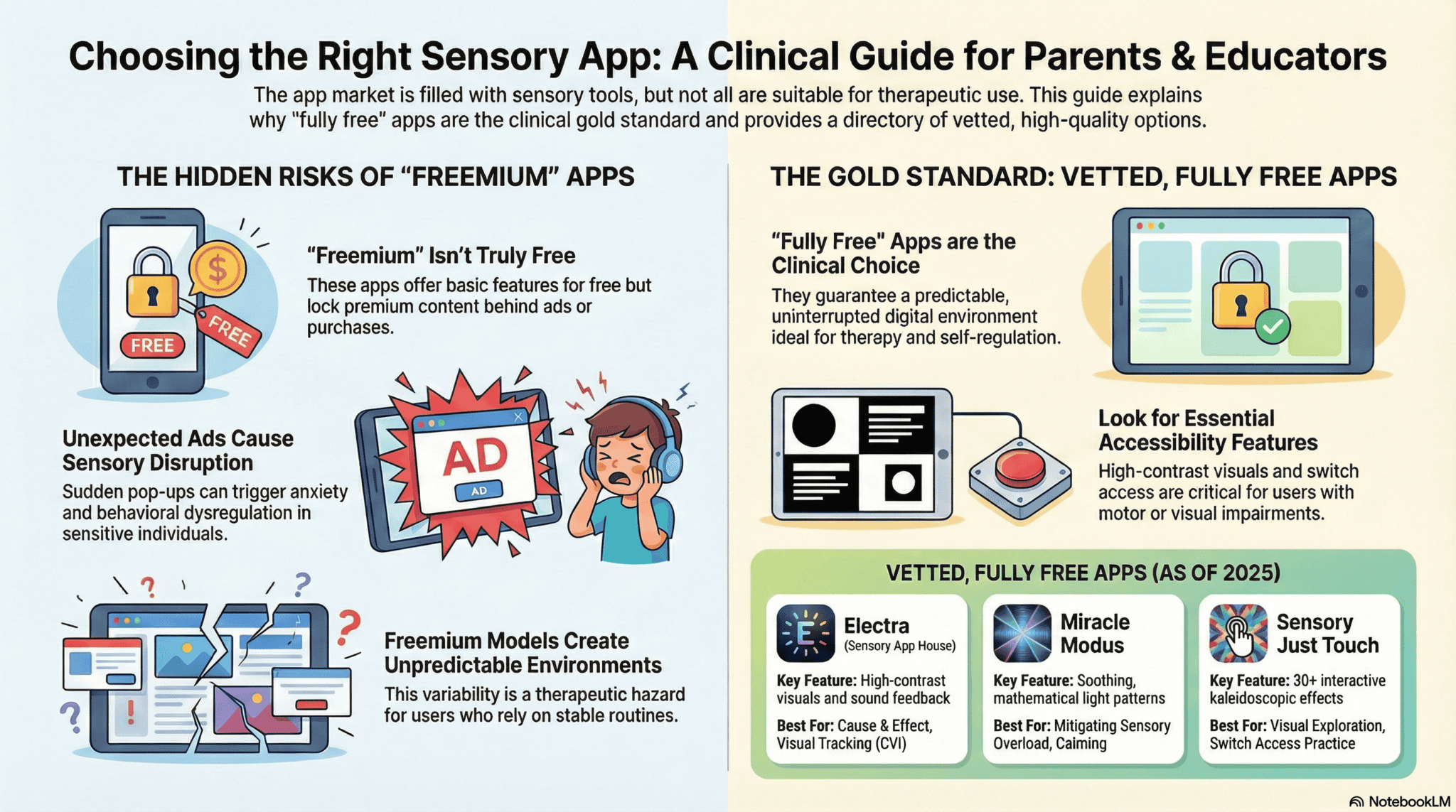 Best Free Sensory Apps for Children with Autism (2025) | 20+ Vetted Apps