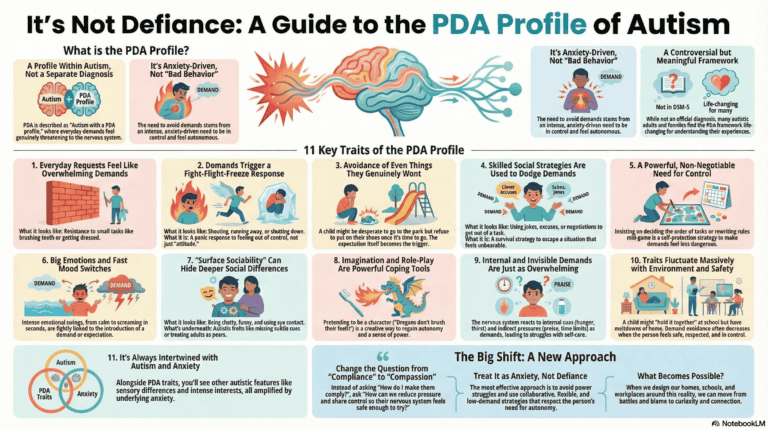 The Autistic Demand-Avoidant Profile: Understanding PDA Traits